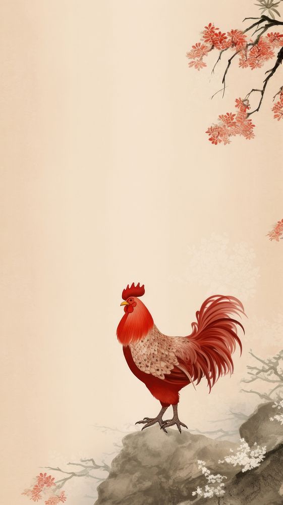 Rooster scenery wallpaper chicken poultry | Free Photo Illustration ...