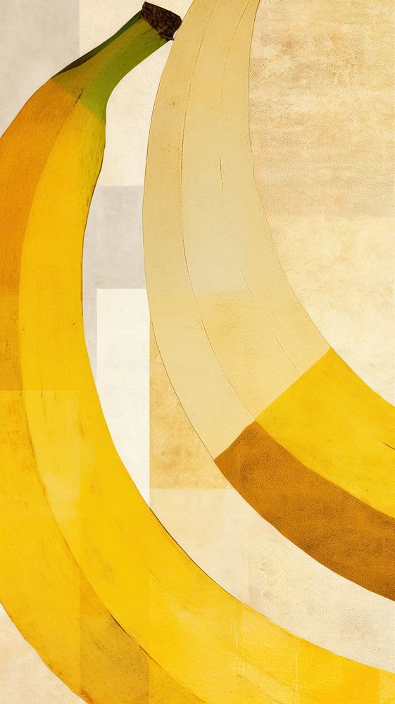 Banana abstract shape backgrounds. | Free Photo Illustration - rawpixel