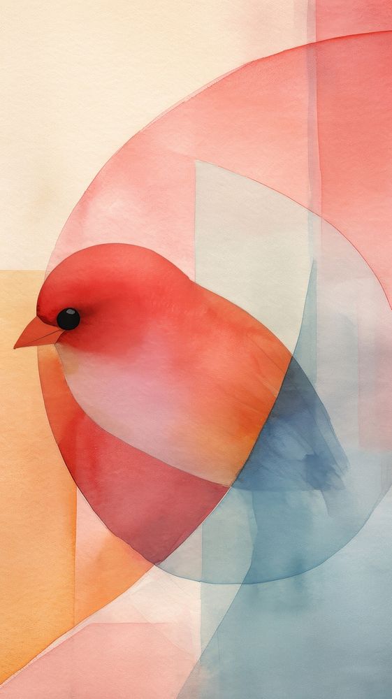 Bird abstract painting art. | Free Photo Illustration - rawpixel