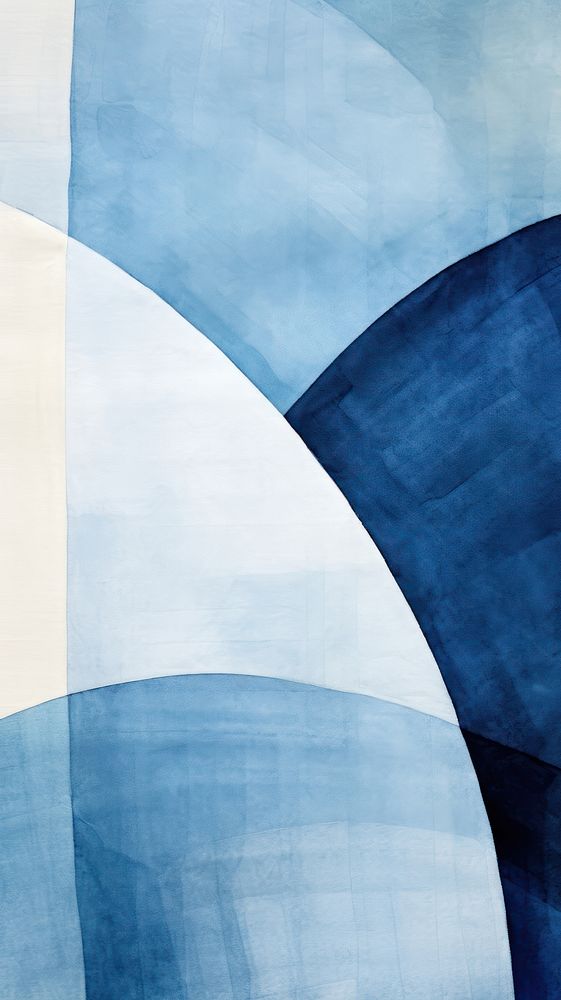 Blue abstract shape art. | Premium Photo Illustration - rawpixel