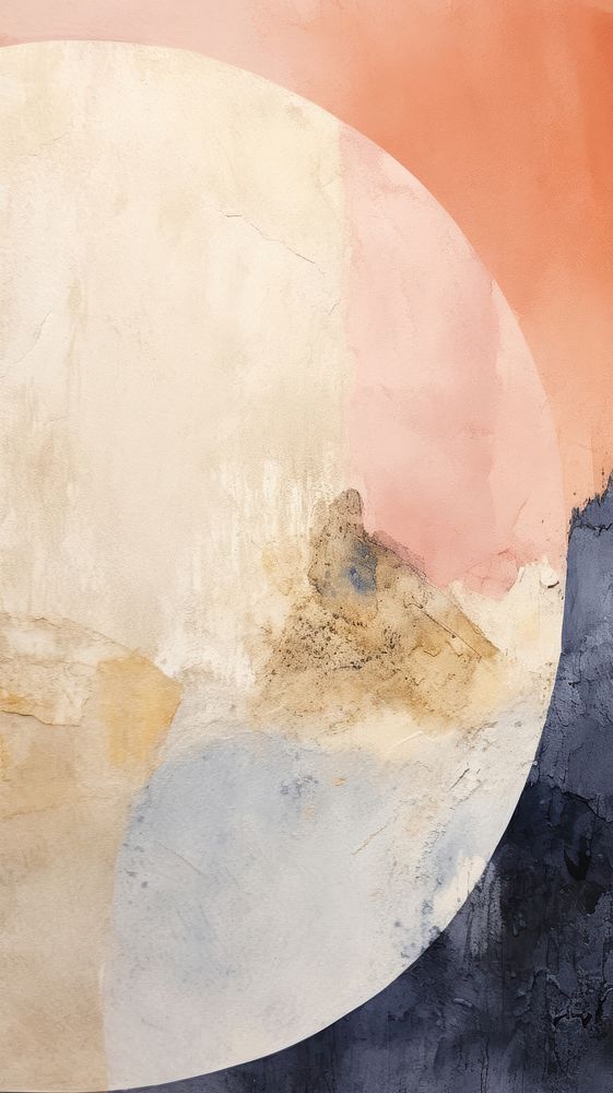 Moon abstract painting palette. | Free Photo Illustration - rawpixel