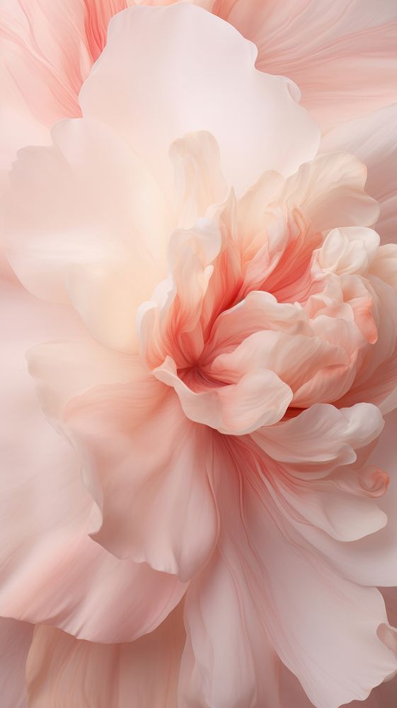 Peony flower abstract petal plant. | Free Photo Illustration - rawpixel
