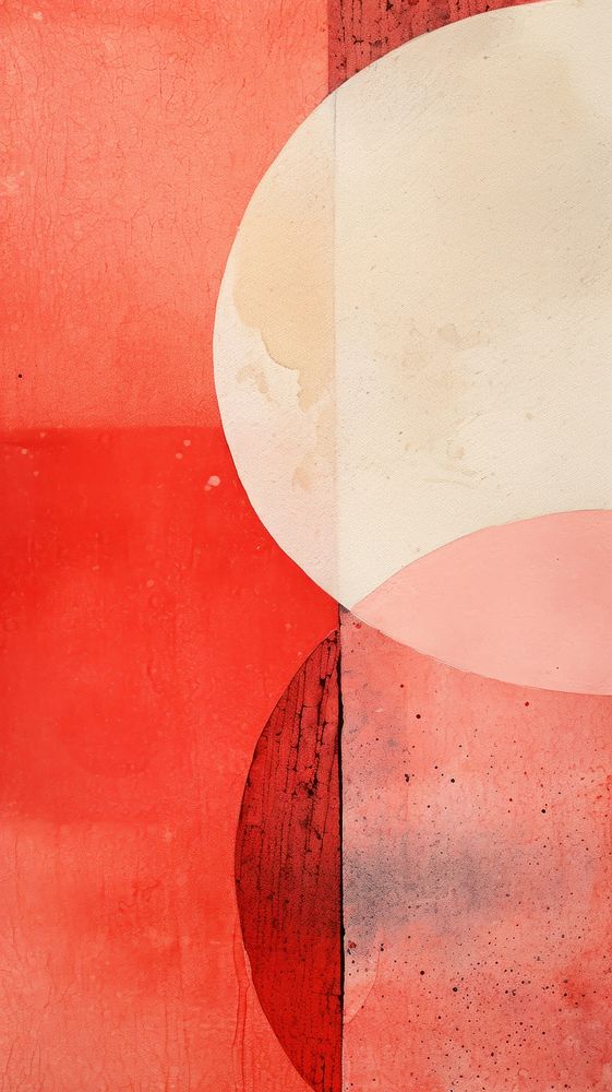 Red abstract painting art | Free Photo Illustration - rawpixel