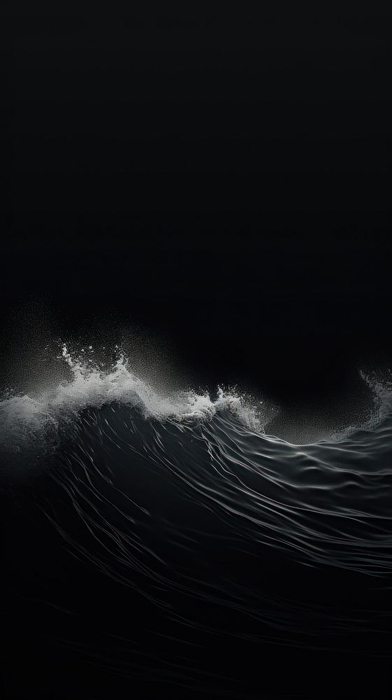 Wave dark wallpaper nature ocean | Premium Photo - rawpixel