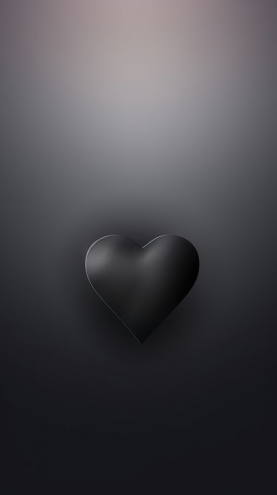 Wallpaper black heart monochrome. | Premium Photo Illustration - rawpixel