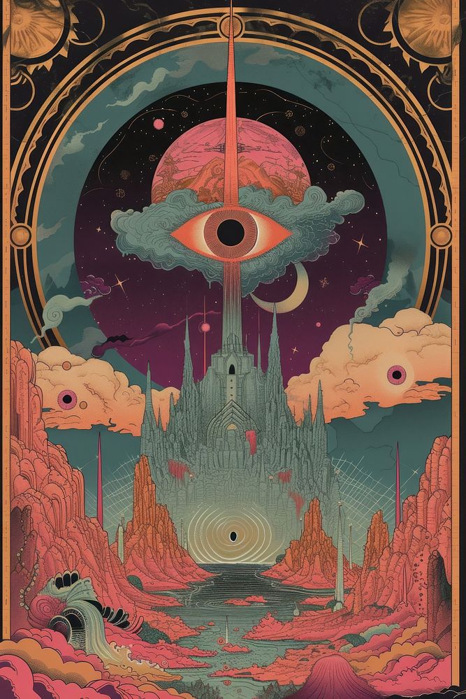 Cover book one eye art | Premium Photo Illustration - rawpixel