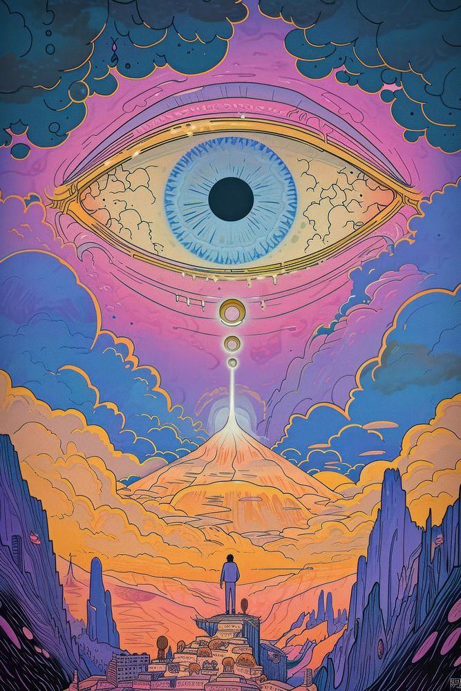 Cover book giant one eye | Premium Photo Illustration - rawpixel