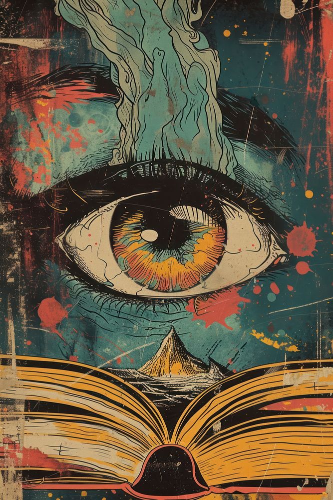 Cover book giant one eye | Free Photo Illustration - rawpixel