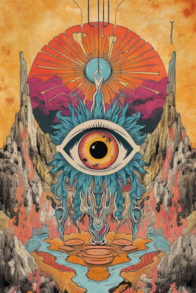 Cover book giant one eye | Free Photo Illustration - rawpixel