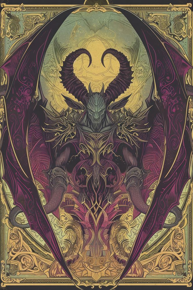 Cover book satan art representation | Premium Photo Illustration - rawpixel