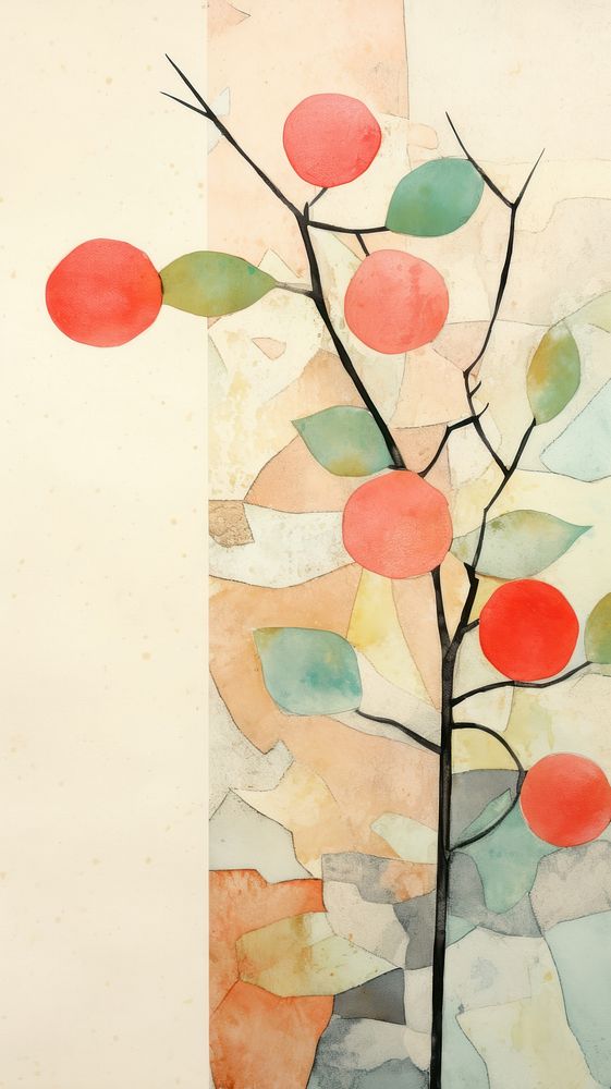 Apple tree painting art creativity. | Premium Photo Illustration - rawpixel