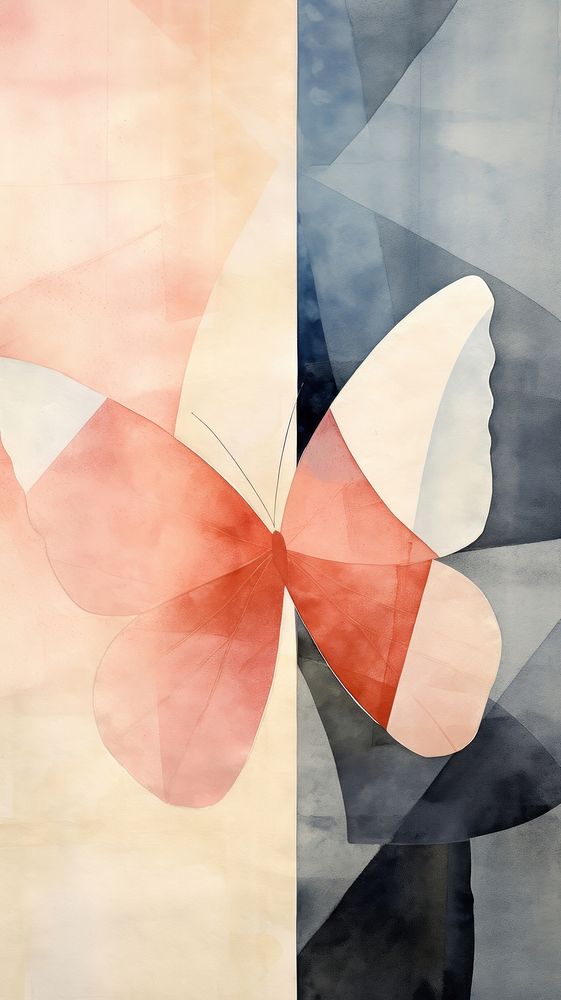 Butterfly abstract painting art. | Free Photo Illustration - rawpixel