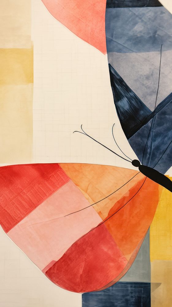 Butterfly abstract painting art. | Free Photo Illustration - rawpixel