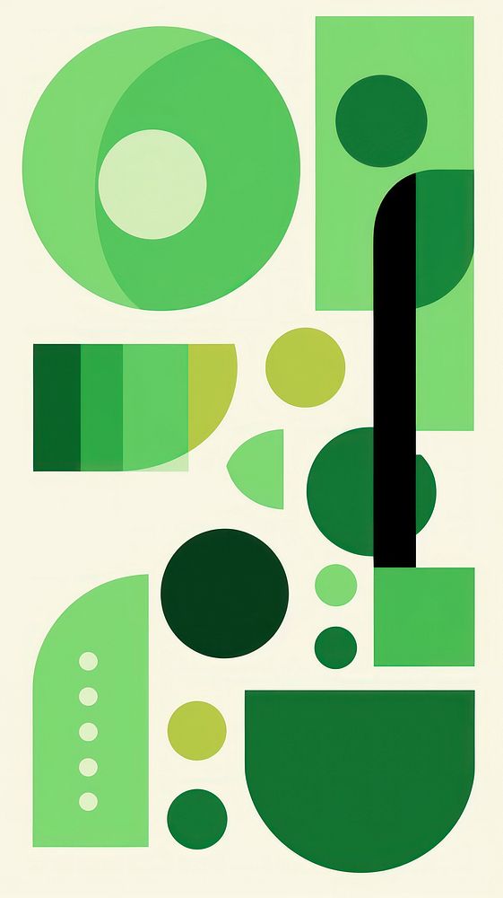 Green abstract shape art. | Premium Photo Illustration - rawpixel