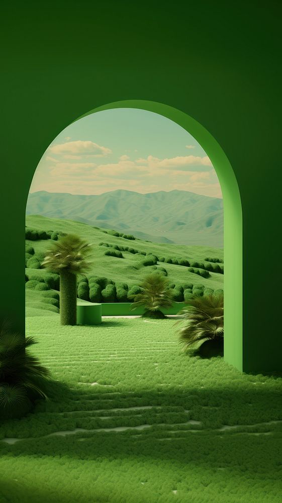 Bucolic Green Hills green architecture | Premium Photo - rawpixel