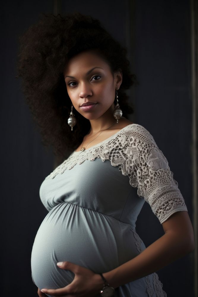 Pregnant woman portrait adult dress. | Premium Photo - rawpixel