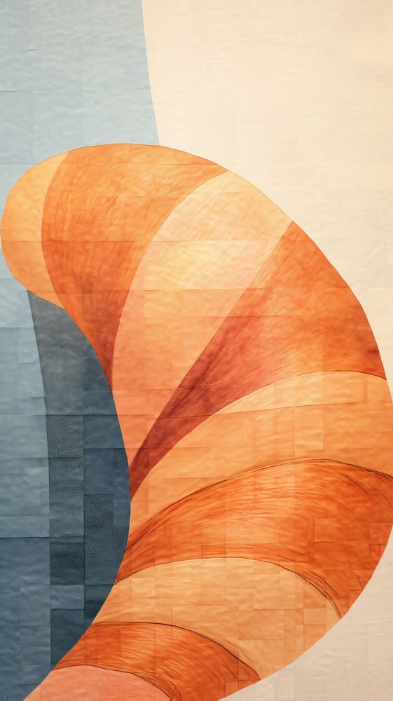 Croissant abstract art backgrounds. | Free Photo Illustration - rawpixel