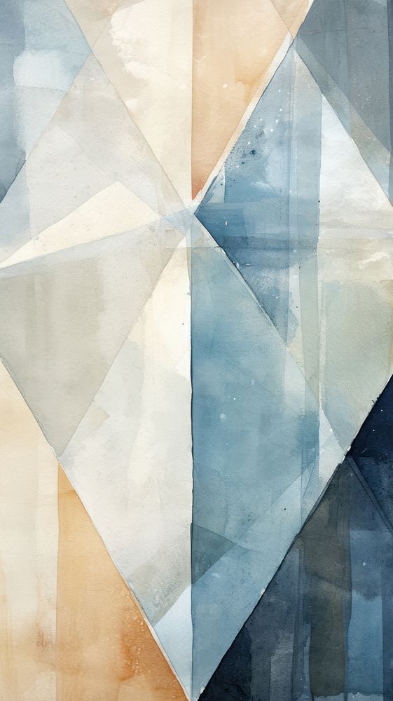 Diamond abstract painting shape. | Free Photo Illustration - rawpixel