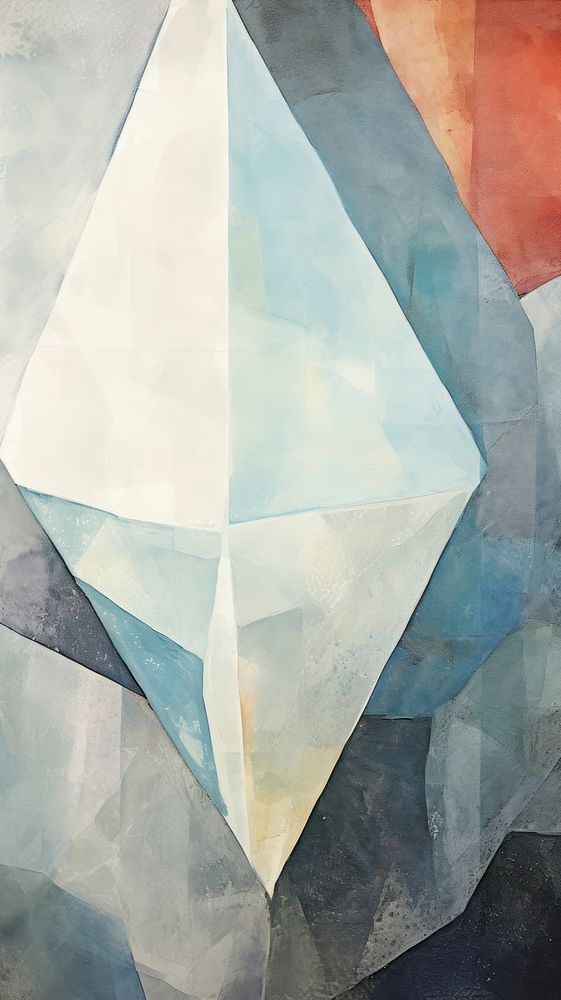 Diamond abstract painting paper. | Free Photo Illustration - rawpixel