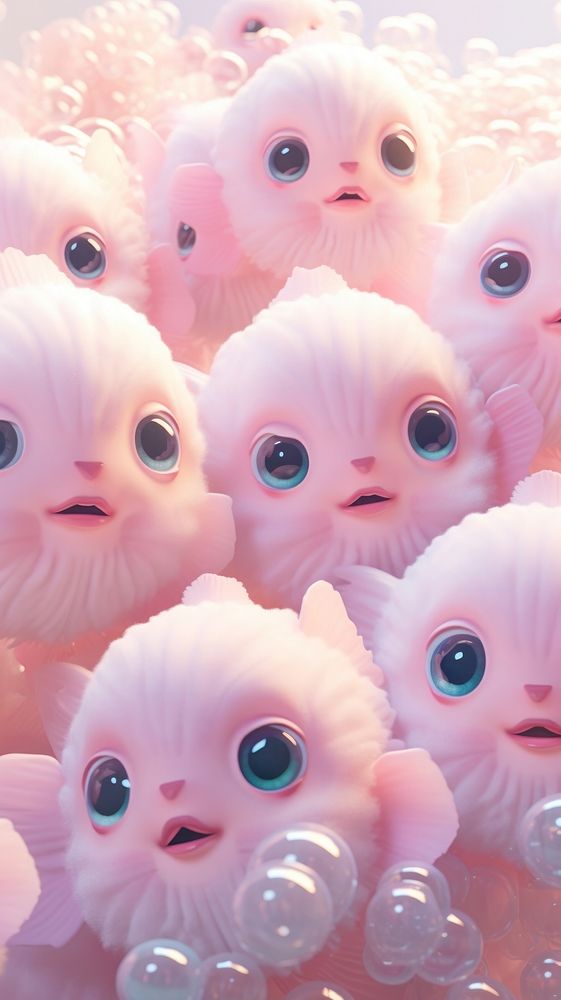 Fluffy pastel Fish animal toy | Free Photo Illustration - rawpixel