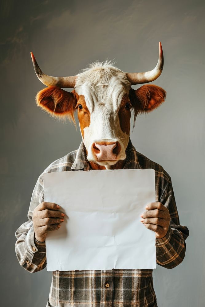 Cow wearing casual attire animal | Premium Photo - rawpixel