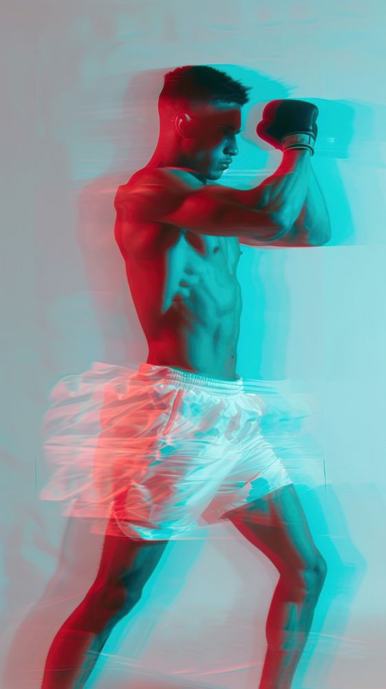 Adult red determination bodybuilding | Free Photo - rawpixel