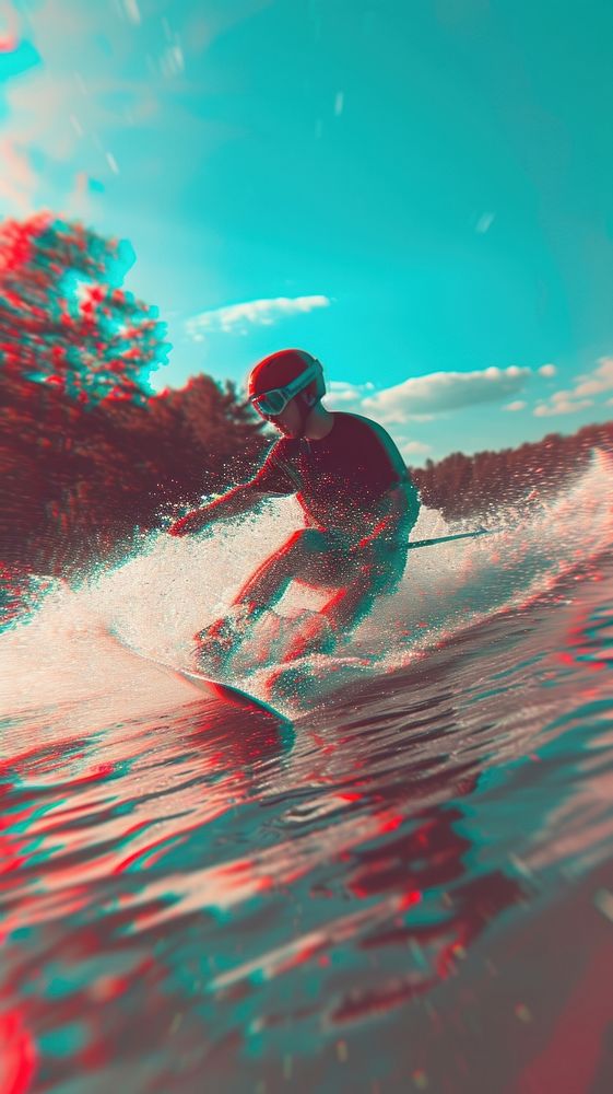 Sports Adult Water Water Skiing Premium Photo Rawpixel