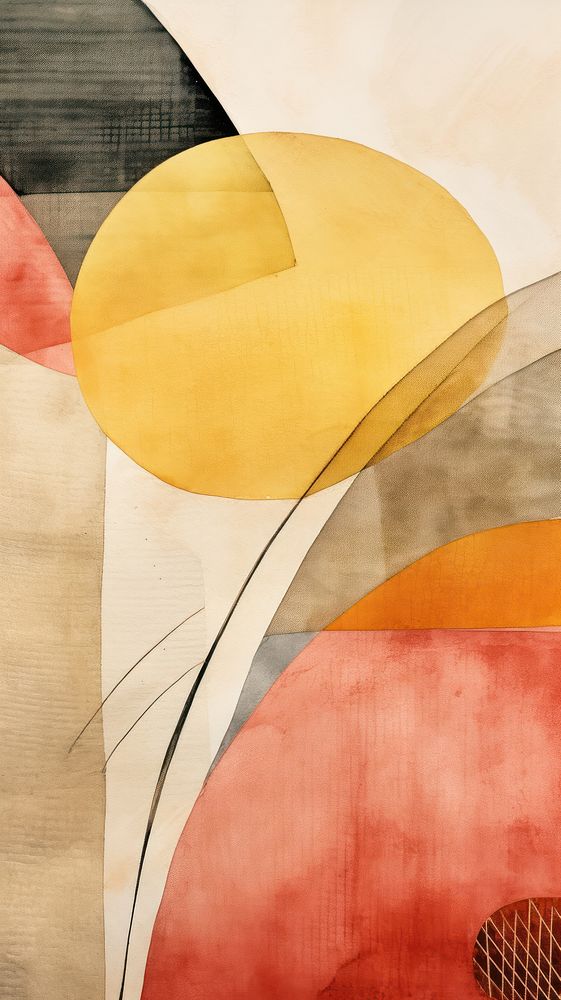 Harvest abstract painting art. | Free Photo Illustration - rawpixel