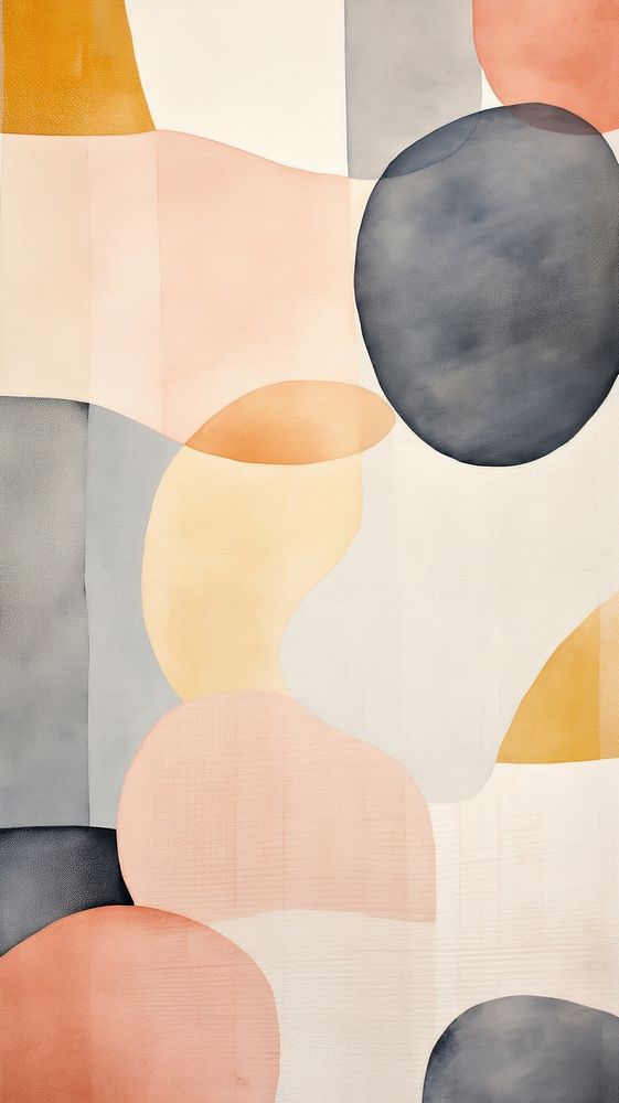Muted colors pattern abstract painting | Free Photo Illustration - rawpixel
