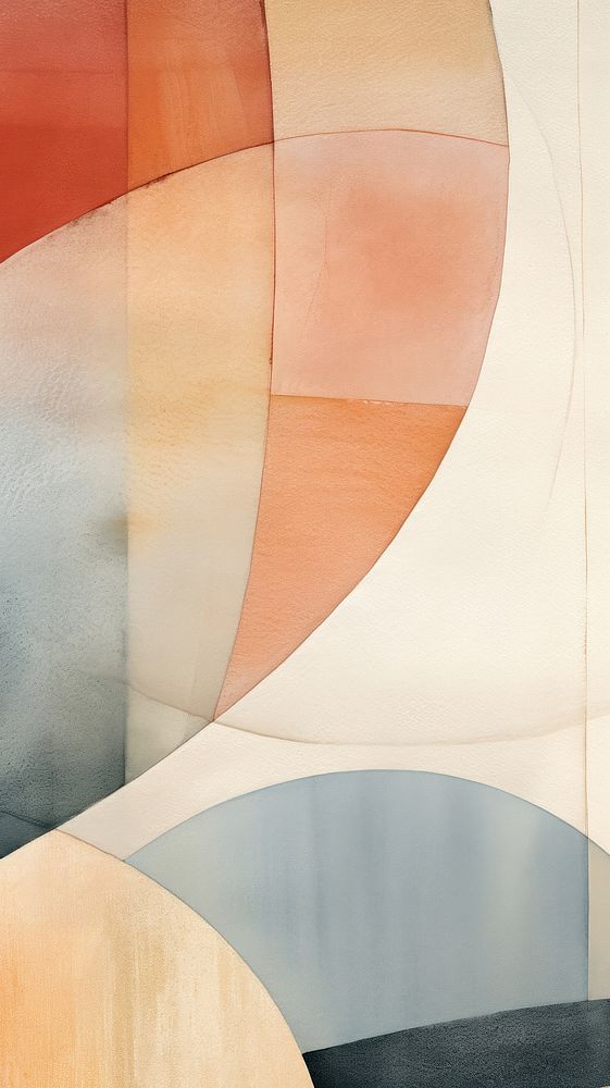 Neutral color abstract painting art. | Free Photo Illustration - rawpixel