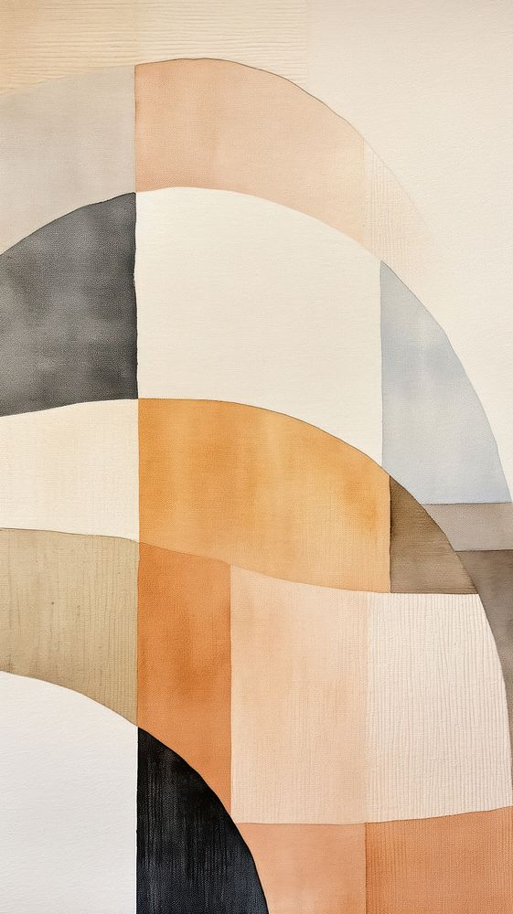 Neutral color abstract painting shape. | Premium Photo Illustration - rawpixel