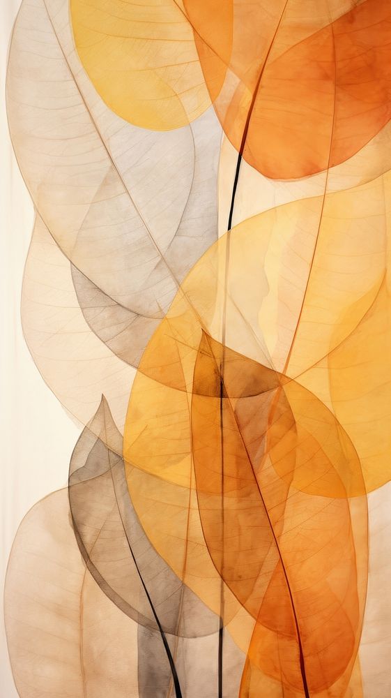 Fall leaves abstract leaf art. | Premium Photo Illustration - rawpixel