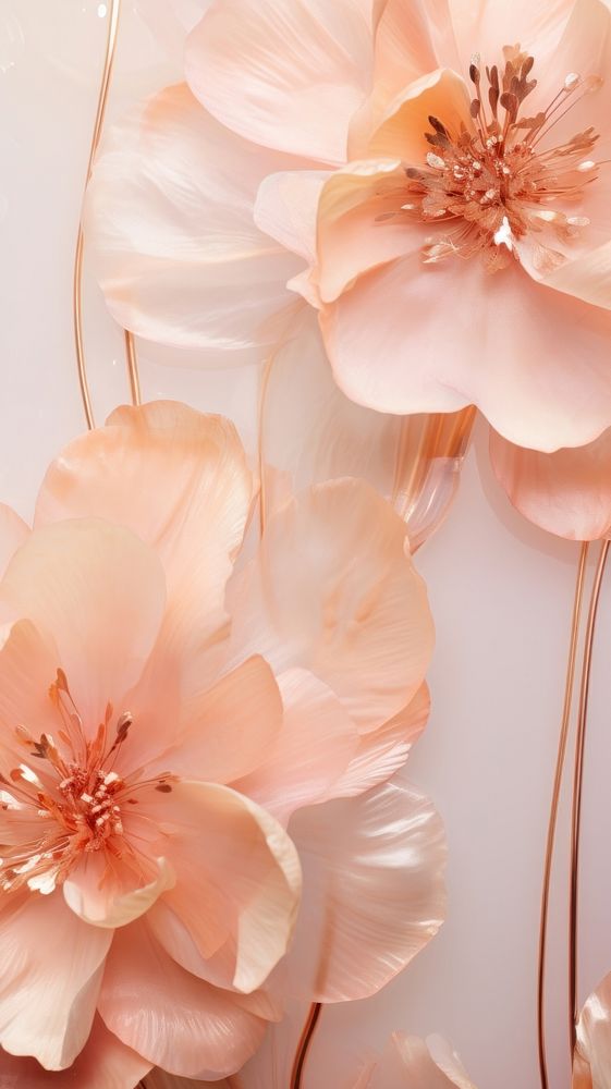 Rose gold flowers petal plant | Premium Photo - rawpixel