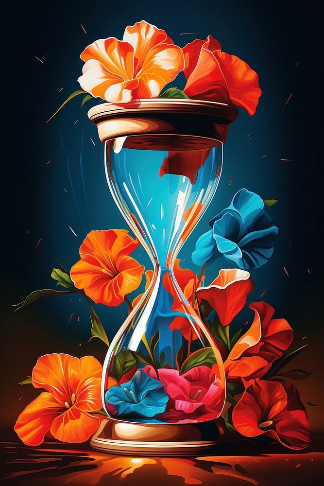 Hourglass flowers art inflorescence fragility. | Free Photo ...