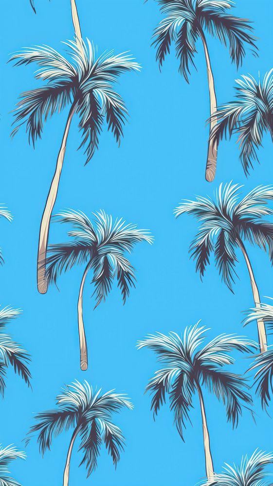Palm trees backgrounds outdoors nature. | Premium Photo Illustration ...