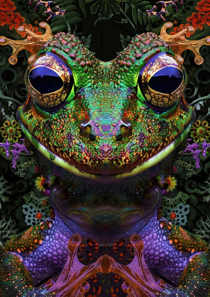 photo frog wildlife portrait animal. | Free Photo - rawpixel