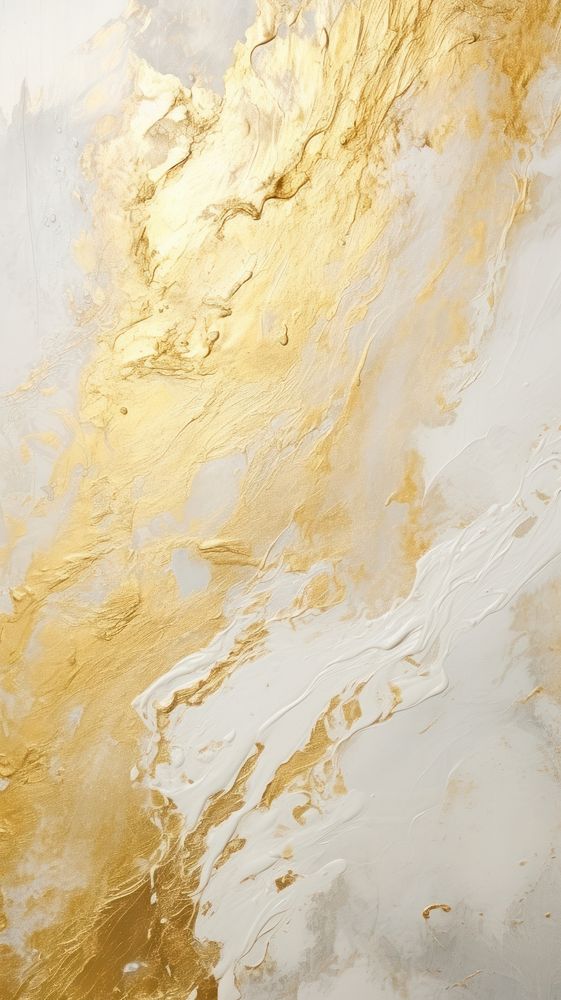 White-gold pattern plaster paint wall. | Premium Photo - rawpixel