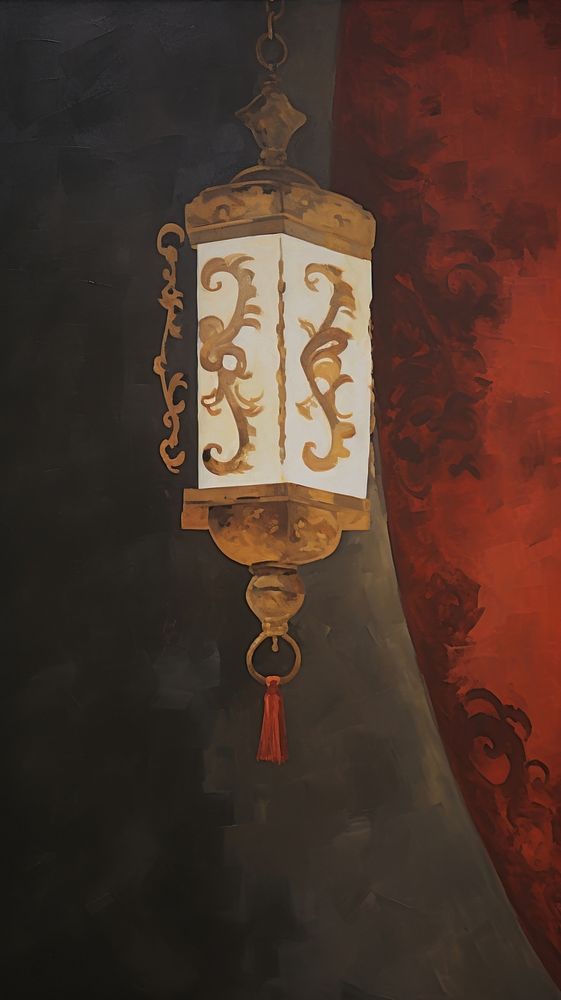 Chinese lamp decos art lantern | Free Photo Illustration - rawpixel