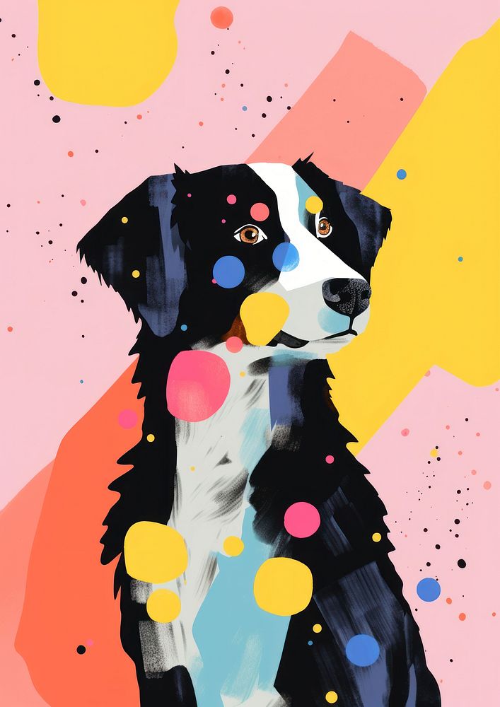 Shepherd art abstract painting. | Premium Photo Illustration - rawpixel