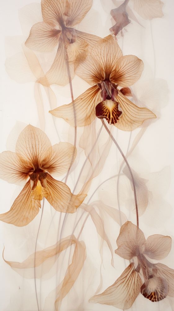 Real pressed orchid flowers petal | Premium Photo - rawpixel