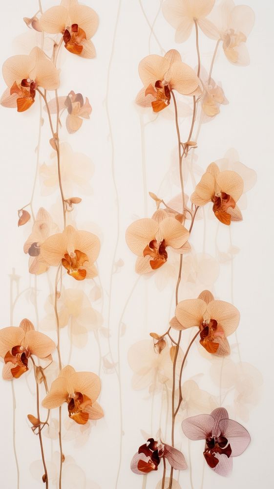 Real pressed orchid flowers plant | Premium Photo - rawpixel