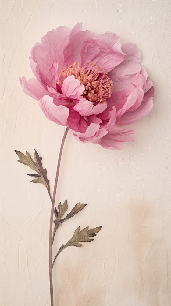 Real pressed peony field flower | Premium Photo - rawpixel
