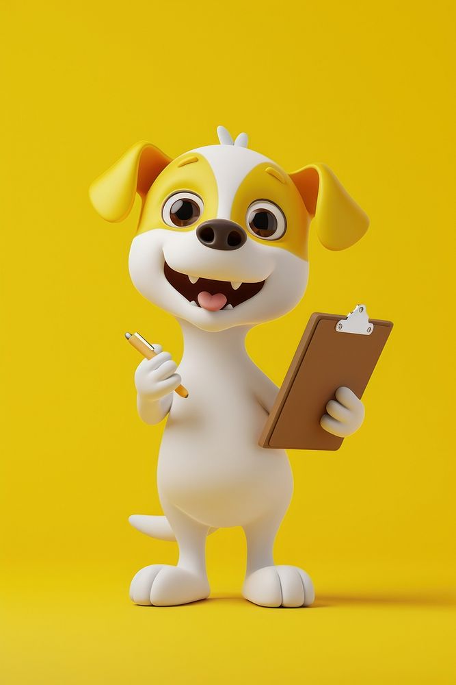 Rescue dog cartoon animal cute | Free Photo Illustration - rawpixel