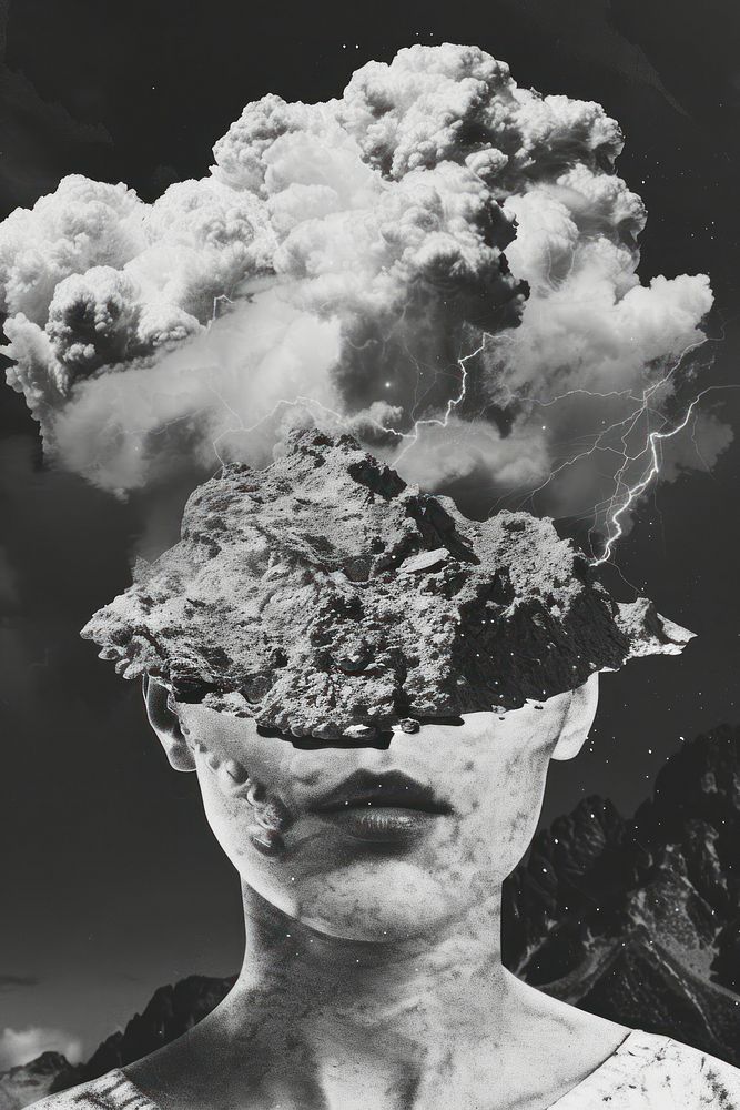 Apocalypse nature adult monochrome. | Premium Photo Illustration - rawpixel