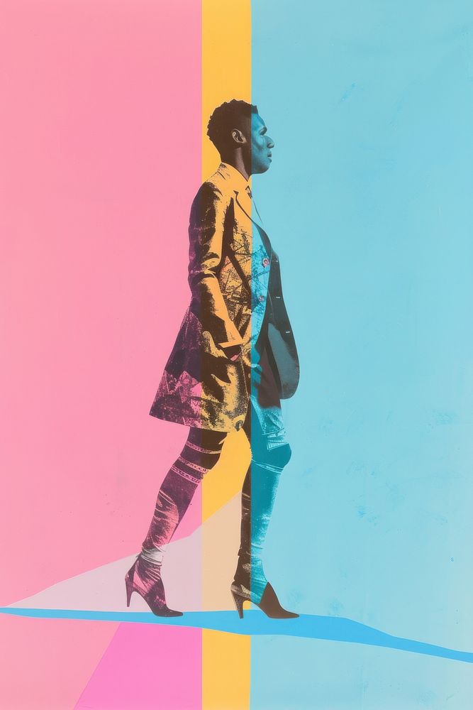 Transgender rights footwear painting drawing. | Free Photo Illustration ...