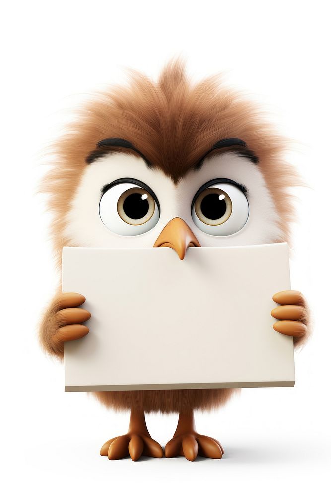 Sad Eagle holding board animal | Free Photo Illustration - rawpixel