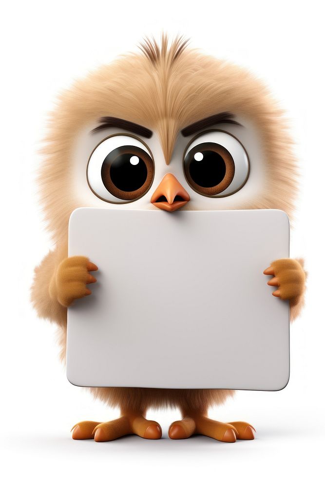 Sad Eagle holding board animal | Free Photo Illustration - rawpixel