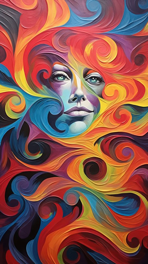 Van art painting pattern. | Free Photo Illustration - rawpixel