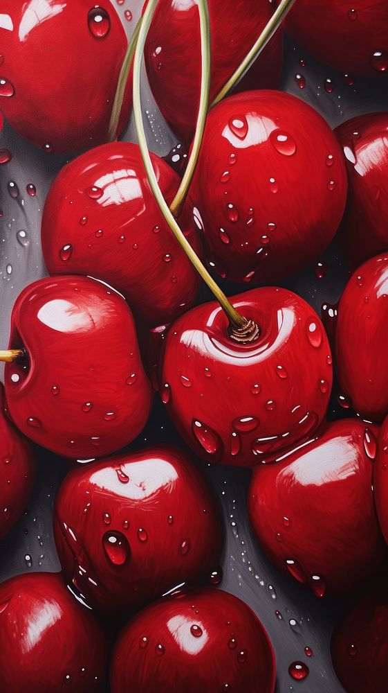 Cherry fruit plant food. | Premium Photo Illustration - rawpixel