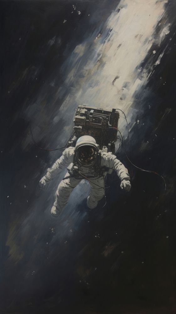 Astronaut starting run astronaut space | Free Photo Illustration - rawpixel